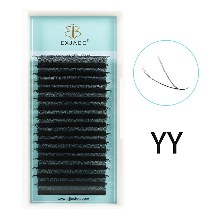 color lashes-eyelash extensions-premade fans_EXJADE lash – ejlashes